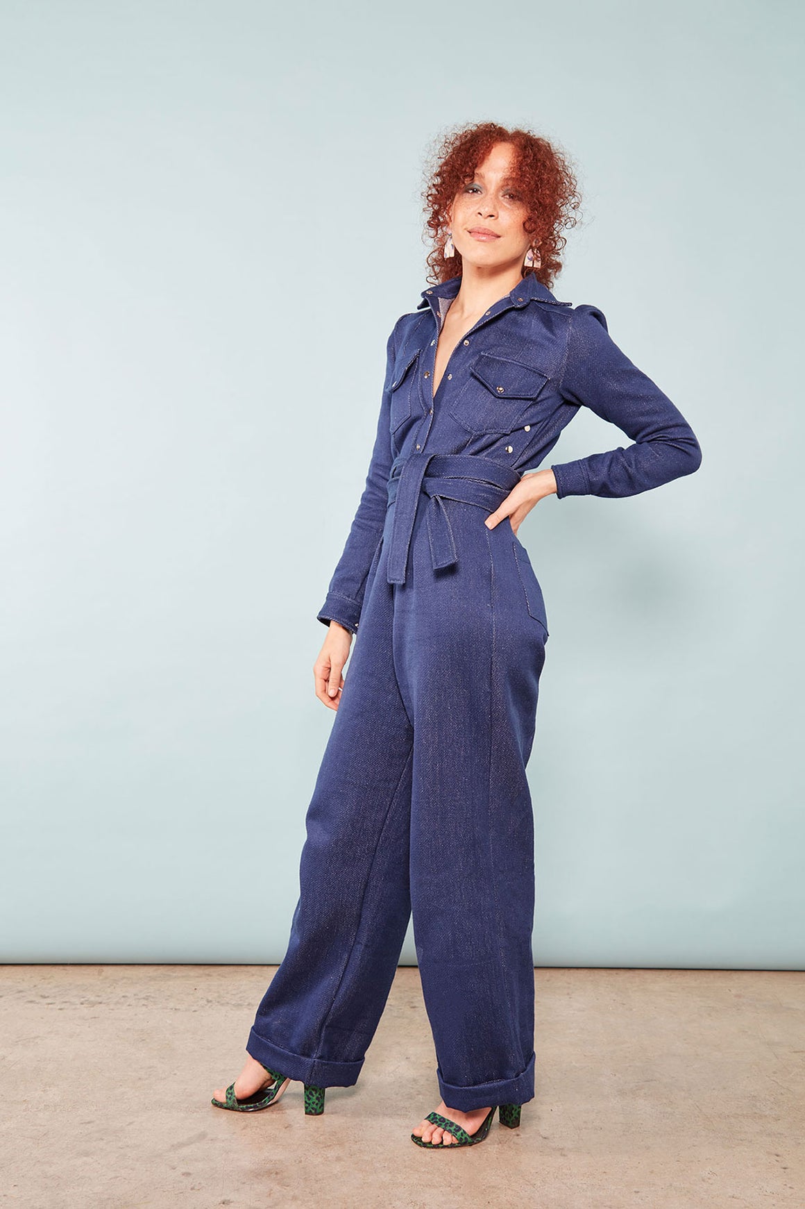 The Alex ezp® Boilersuit Indigo Organic Denim – Leim